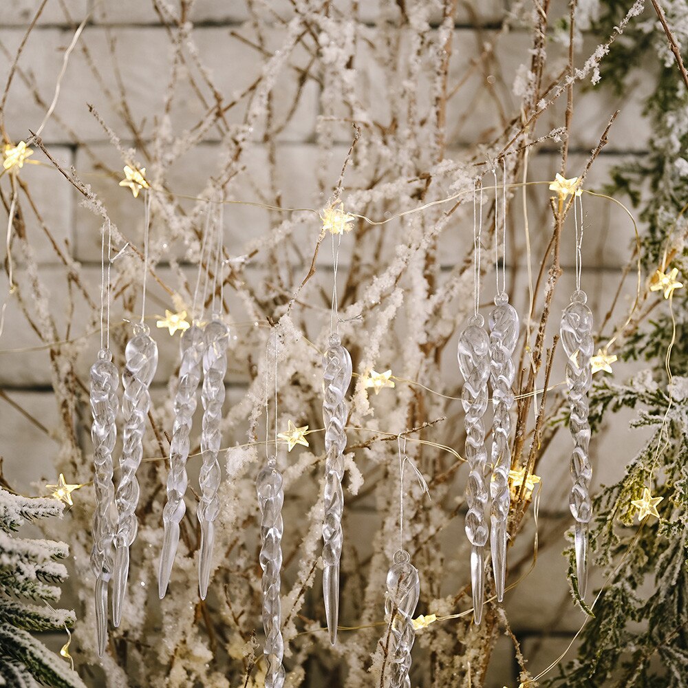 Icicle Pendant Decorated With Plastic Decorations ... – Grandado