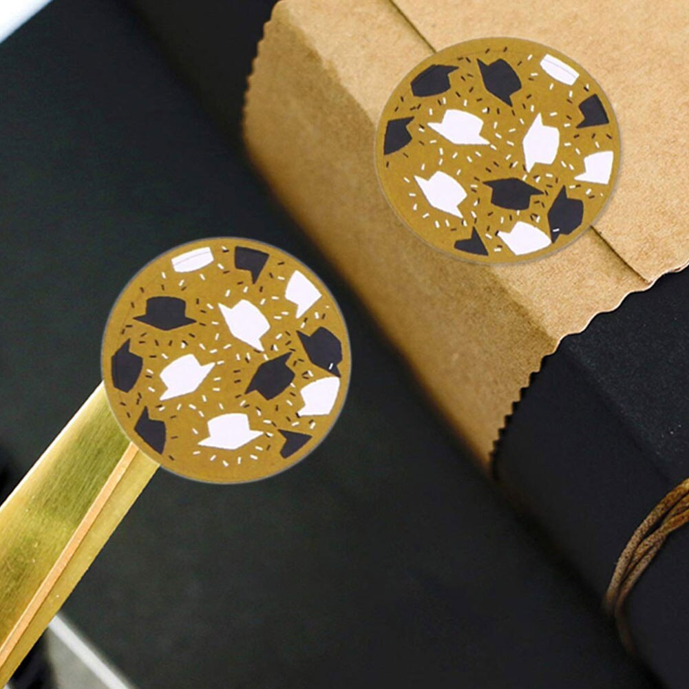 500PCS / roll Round Graduation Sticker Graduation ... – Grandado