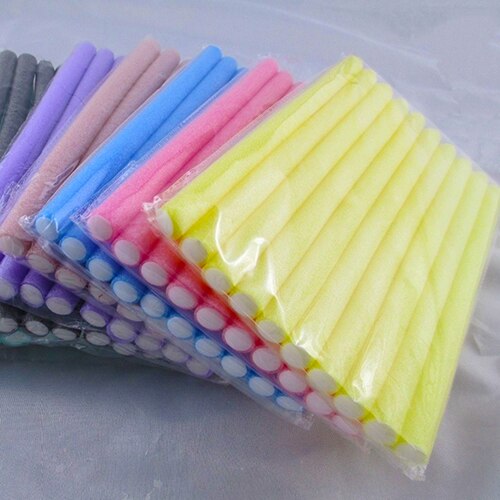 Arrivals 10 Pcs Soft Foam Bendy Twist Curler Stick... – Vicedeal