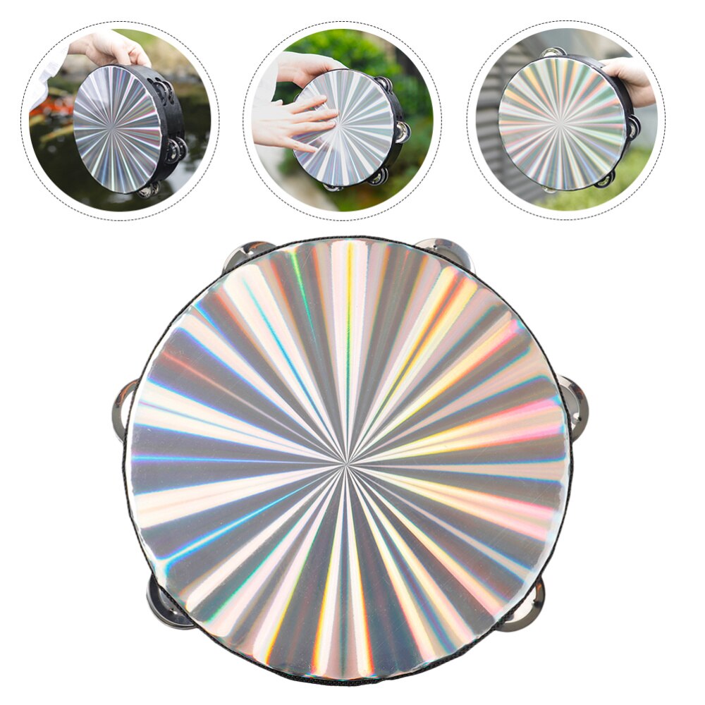 1pc Musical Hand Drum Percussion Printed Bell Drum... – Vicedeal