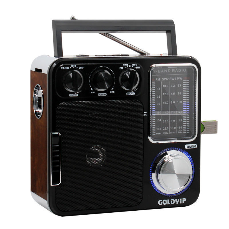 Semiconductor Radio Full Band Old Person Plug Card... – Grandado