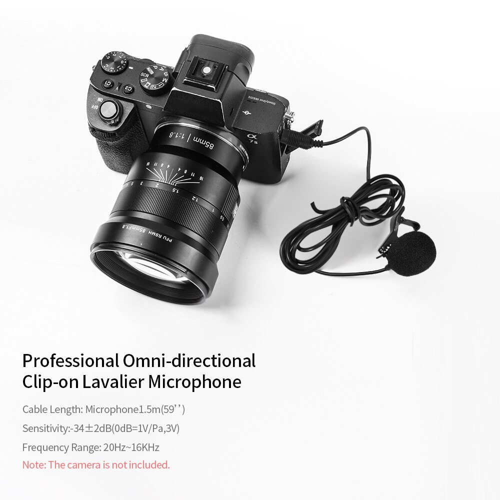 GL-119 3.5AUX Lavalier Microphone Omni Directional... – Grandado