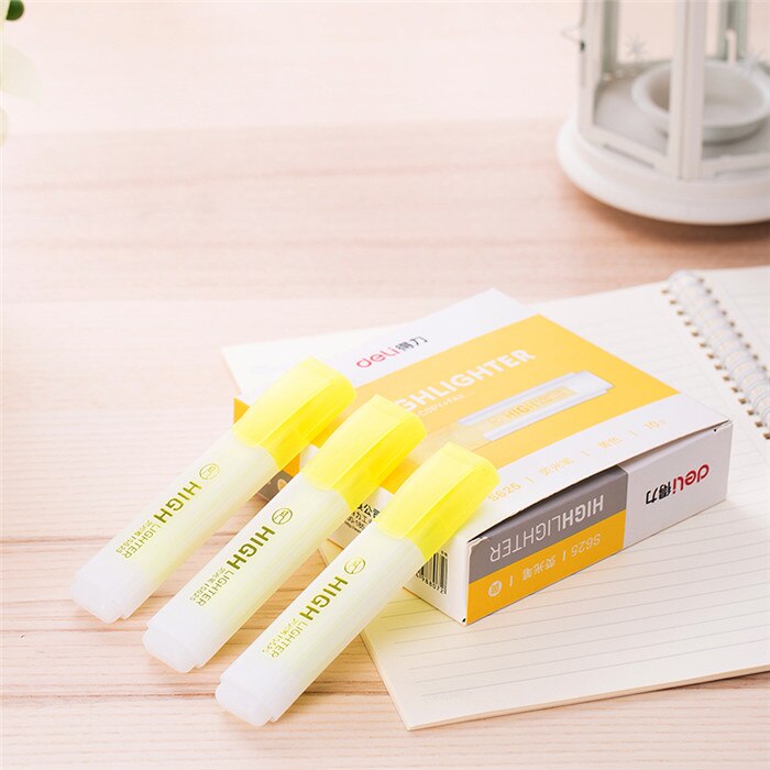 Deli Bright Color Fluorescent Highlighter Art Draw... – Vicedeal