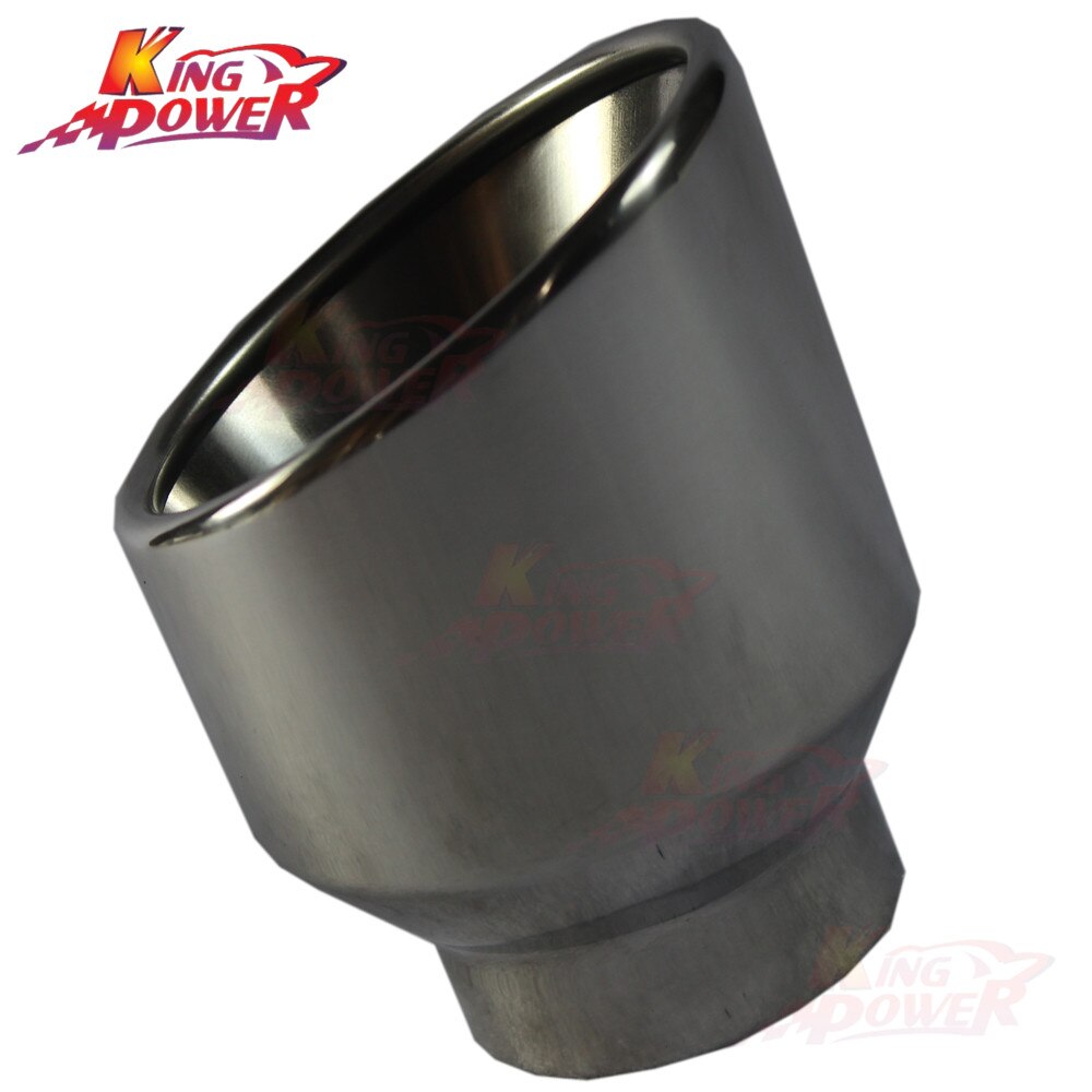 KP- - Stainless Weld On Exhaust Tip Double Wall An... – Grandado