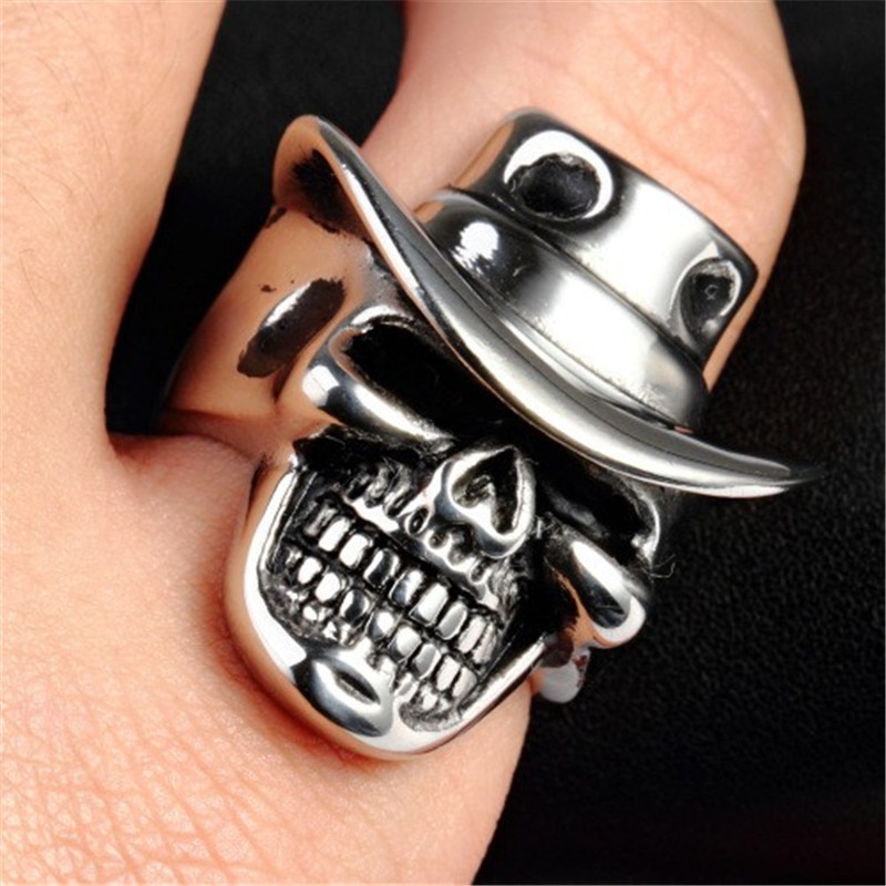 Stainless steel ring Men's accessories Alterna... – Grandado