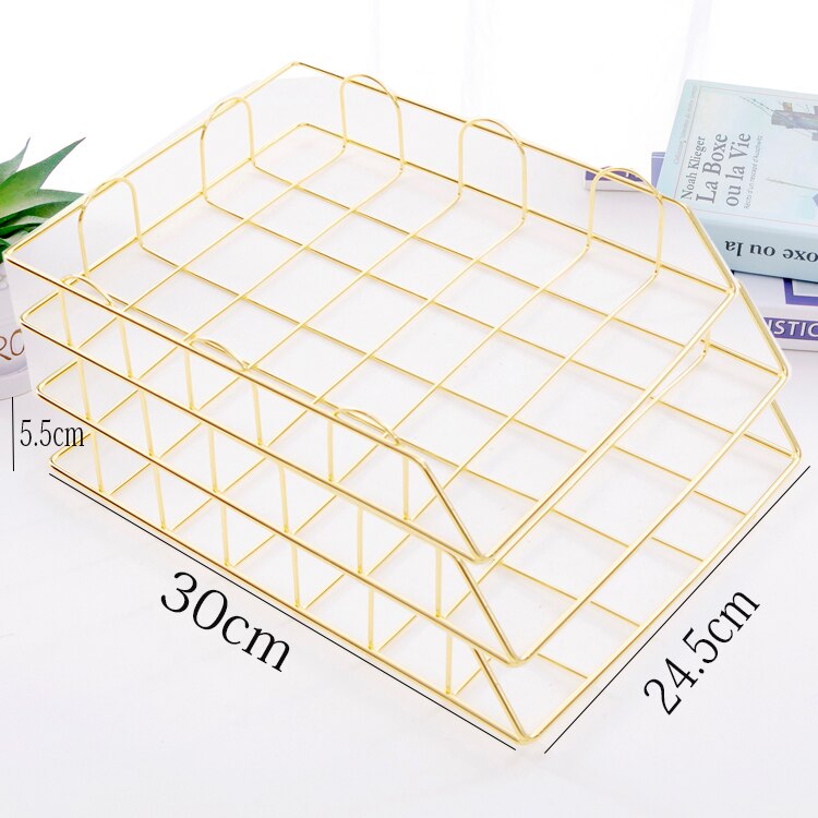 Nordic iron multi layer kitchen organizer modern s... – Vicedeal