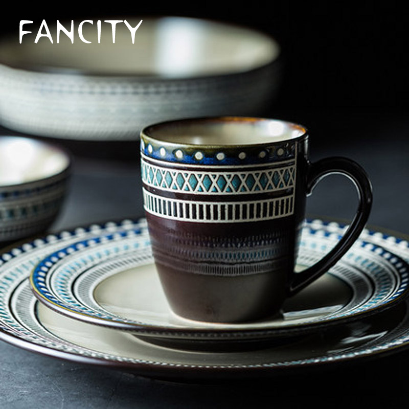 Fancity Noord-europese Exotische Keramische Servie... – Vicedeal