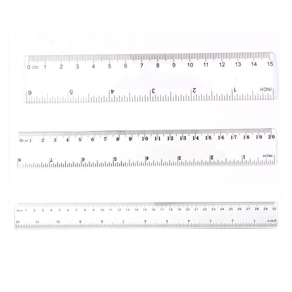 15Cm/20Cm/30Cm Plastic Ruler Advertising Ruler Tra... – Grandado