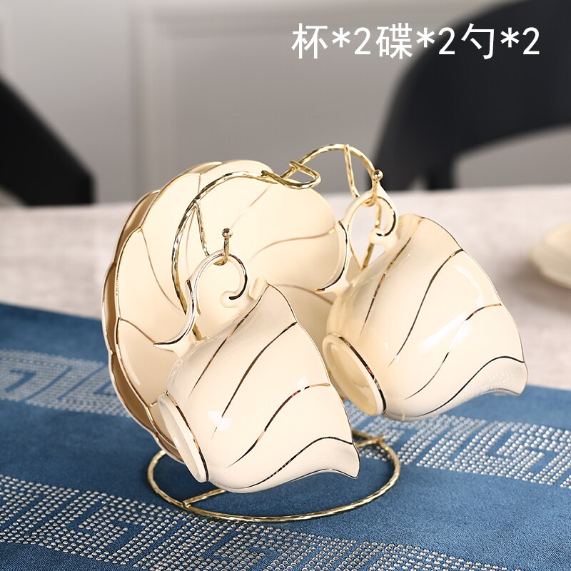 Ceramic Coffe Cup European Saucer Coffee Mug Hand ... – Grandado