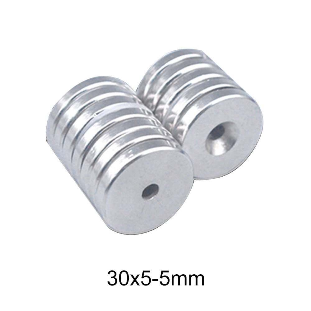 2 ~ 20Pcs 30X5-5 Sterke Magneten 30*5 Gat 5Mm Verz... – Grandado