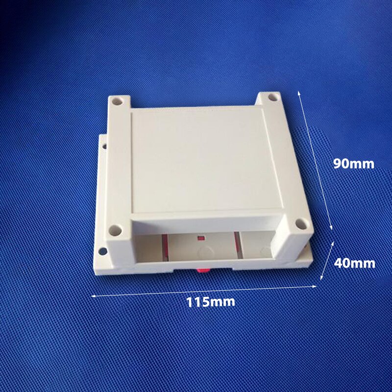 plastic din rail project box electronics enclosure... – Grandado