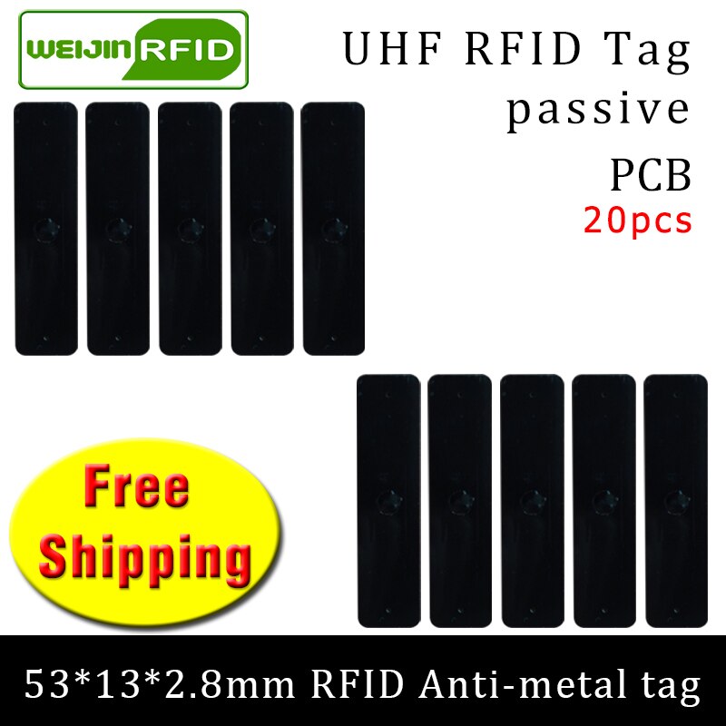 UHF RFID metal tag 915m 868m EPC 20pcs fixed-asset... – Grandado