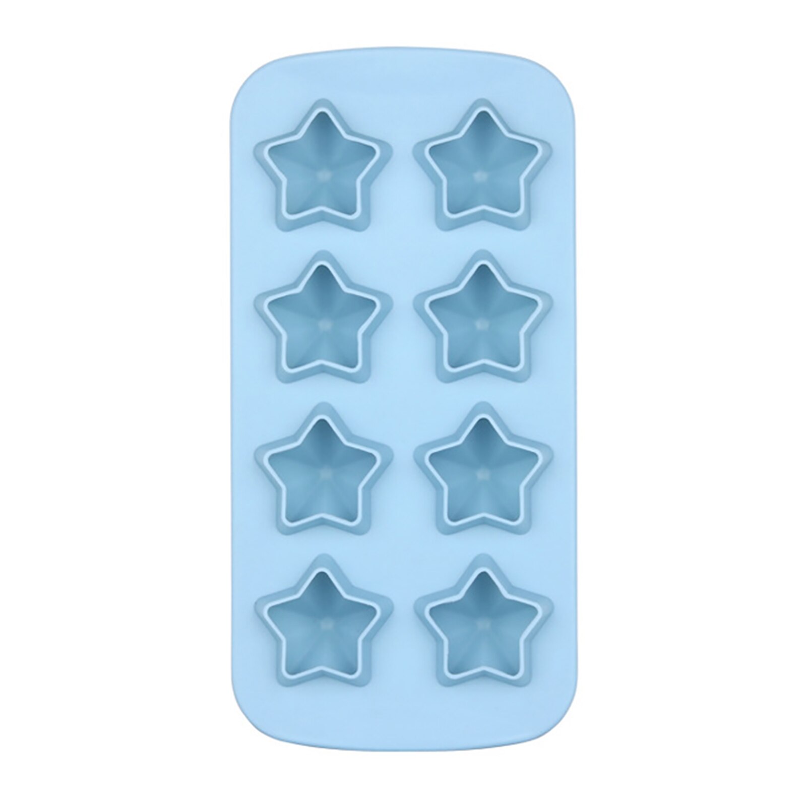 Silicone Ice Cube Stencils Star Shape 8 Grid BPA-F... – Vicedeal
