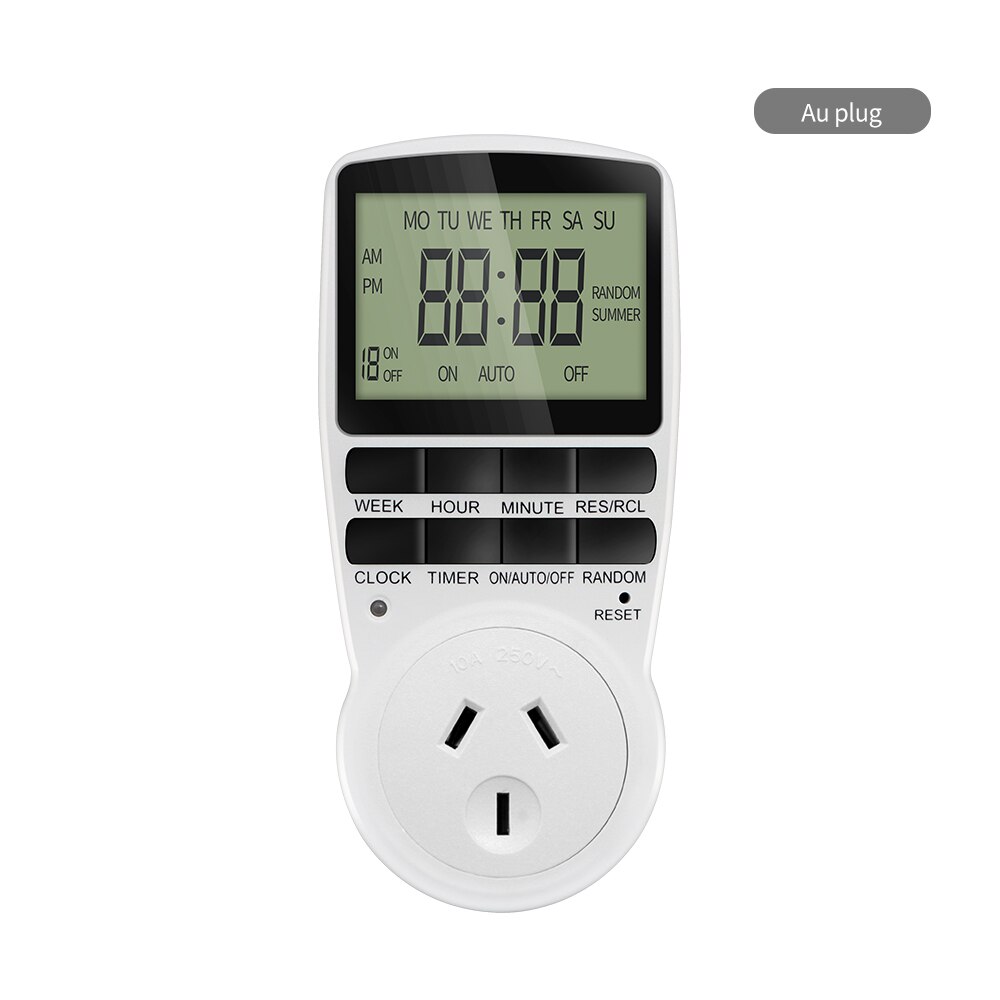 Digital Timer Switch Electronic 12/24 Hour Program... – Vicedeal