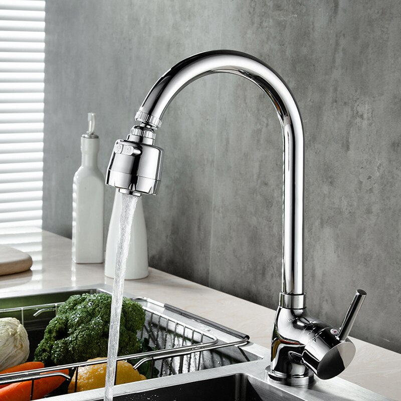 360° Adjustable Kitchen Faucet Stainless Steel Met... – Vicedeal