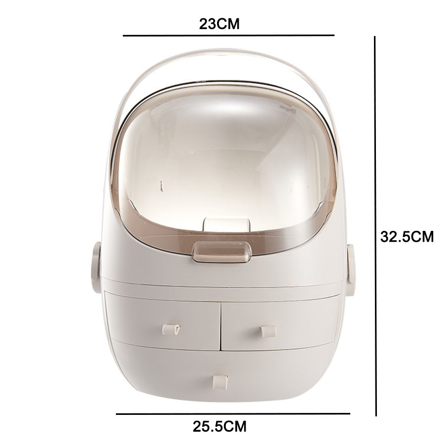 Led valo meikkisäilytyslaatikko peilillä usb iso r... – Grandado