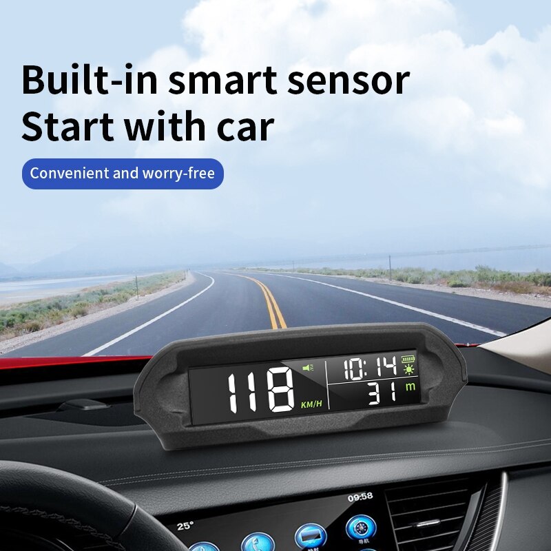 X98 Universal HUD Car Solar Digital Meter GPS Spee... – Grandado