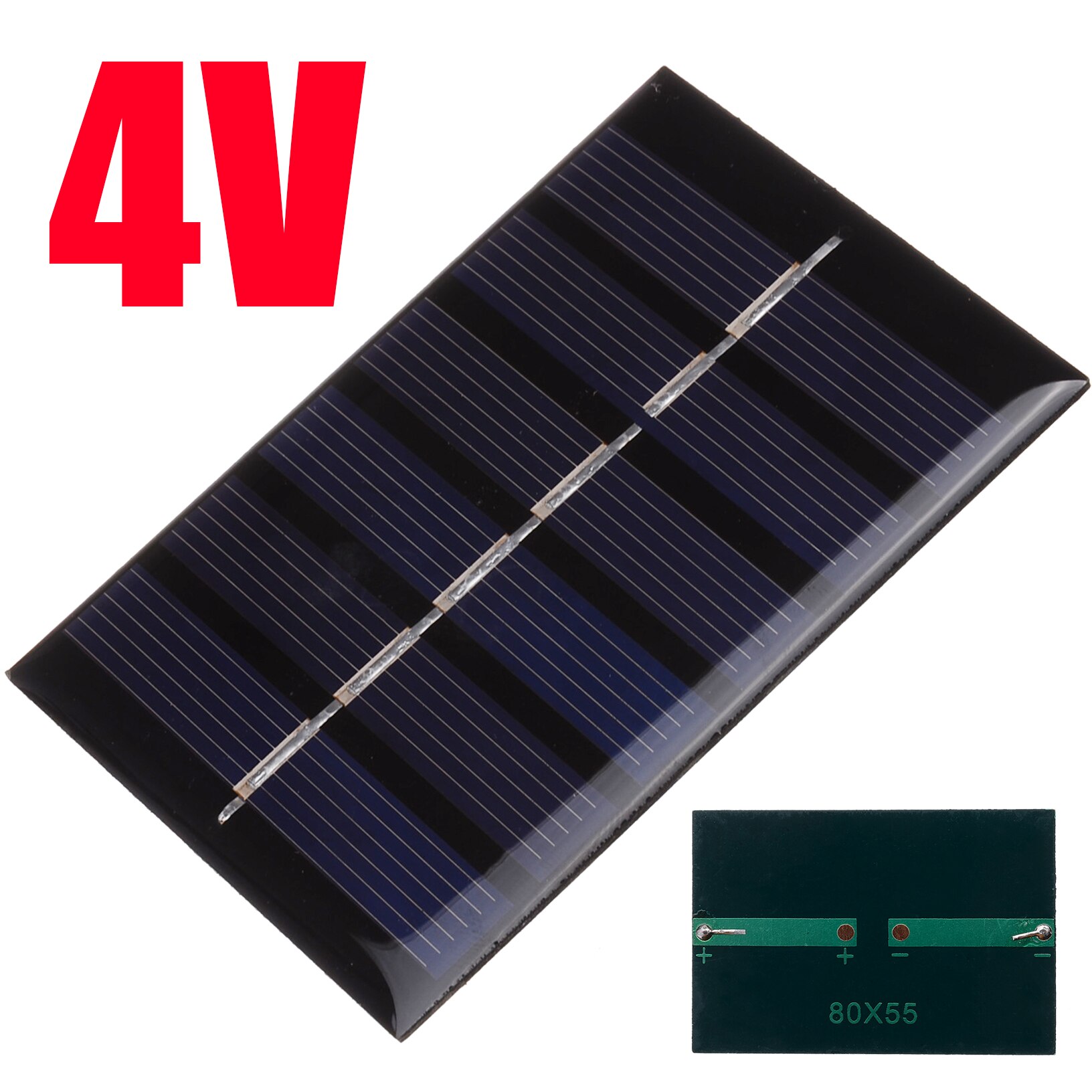 Mayitr Portable Solar Power Panel 4V 0.6W Poly Mod... – Grandado
