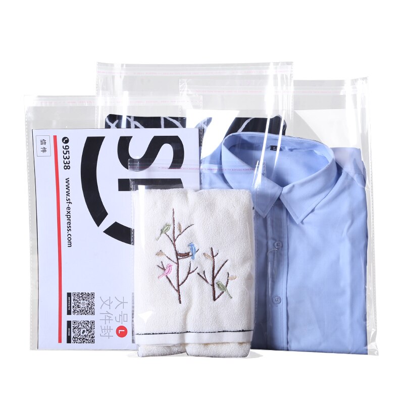 100pcs 21CM width Clear Self-adhesive Cello Cellop... – Vicedeal