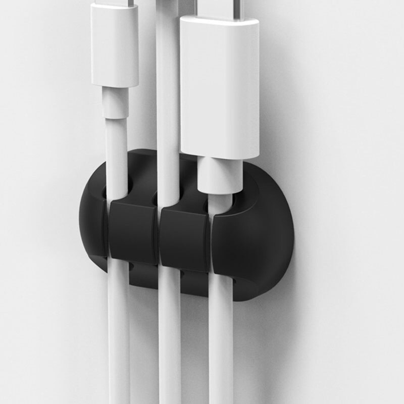 Cable Organizer Silicone Data Cable Storage Hub Se... – Vicedeal
