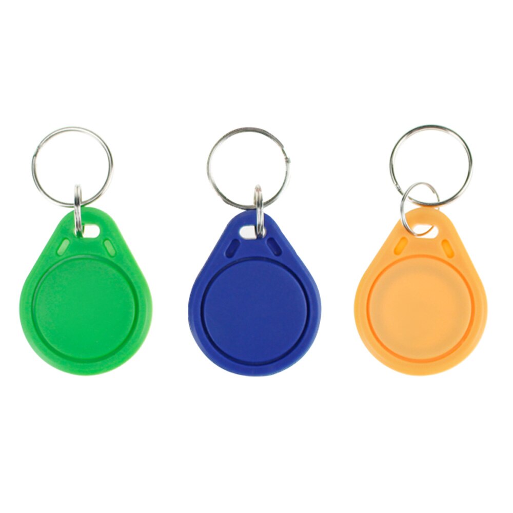 100pcs 13.56MHz RFID Keychain Key Fob MF 1K IC NFC... – Grandado