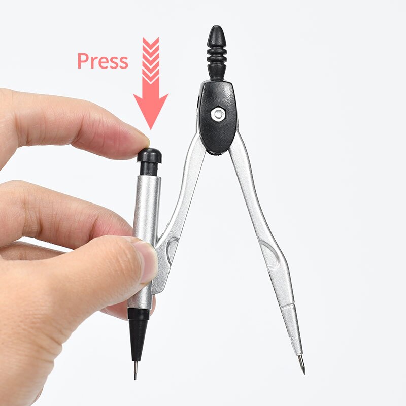 YG001compasses set 8 pcs stationery set metal comp... – Vicedeal