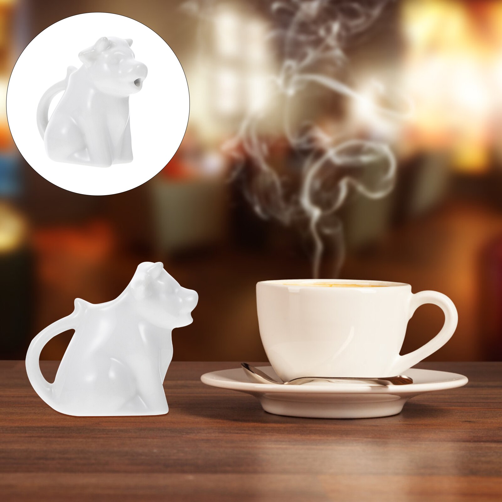 Animal Shaped Coffee Frothing Cup Multi-functional... – Grandado