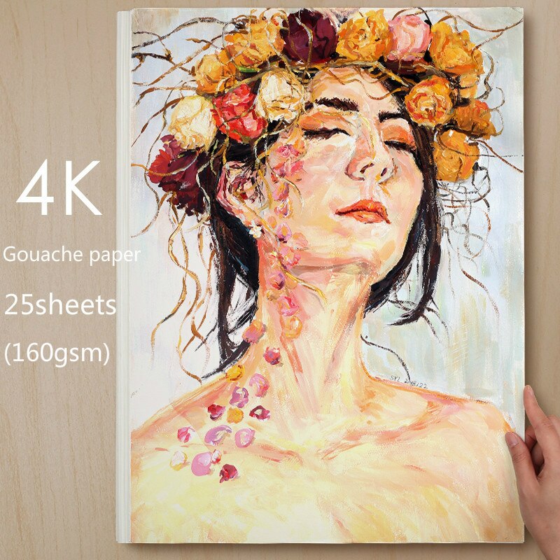 Art Schets Schilderij Papier Gouache Lood Schilder... – Grandado