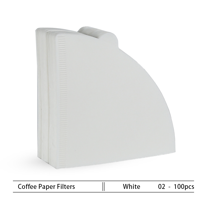 Wood Pulp V Shaped 02 Cone Filter Barista Pour Ove... – Vicedeal