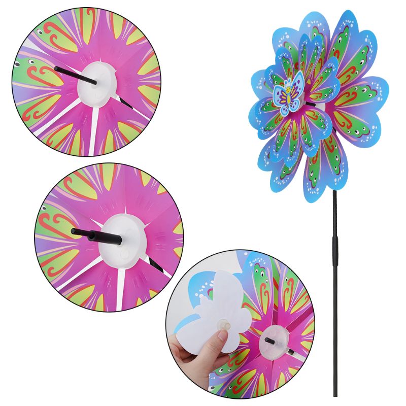 Insect Windmill Wind Spinner Bee Butterfly Kids Ch... – Grandado