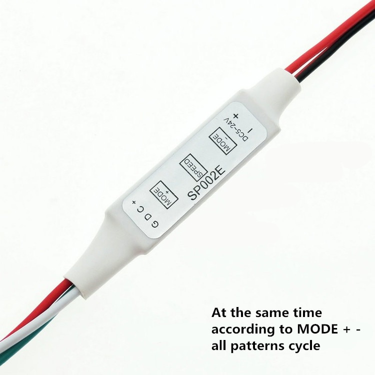 Mini 3 tangent pixel strip controller ws2812b ws2... – Grandado