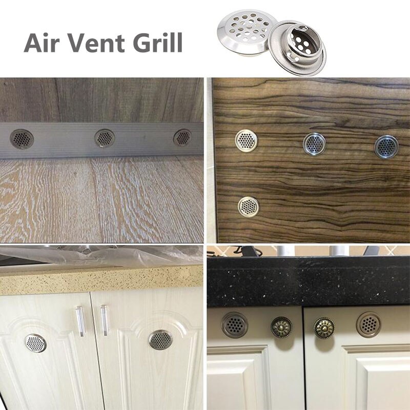 12/24/50pcs Air Vent Louver Cabinet Air Duct Vent ... – Grandado