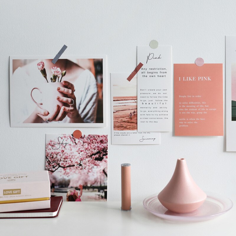 Ins Nordic Simple Modern Postcard 7 Sheets Decorat... – Vicedeal