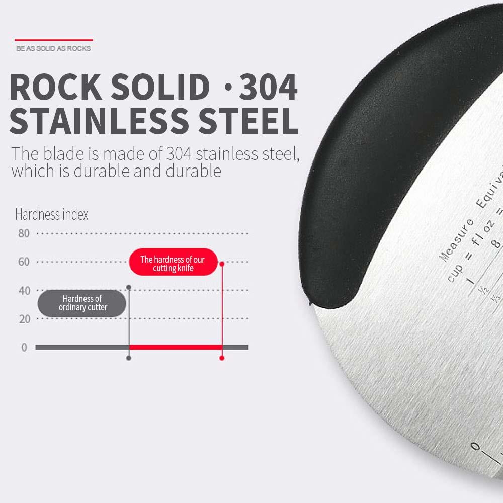Stainless Steel with Scale Baking Dough Tools Bisc... – Grandado