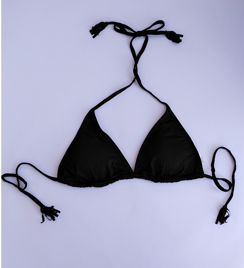 Bikini Top Solid SunbatheUnderwire Bikini Top Bra ... – Grandado