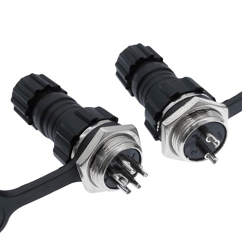 1pcs Aviation connector GX16 M16 waterproof back n... – Grandado