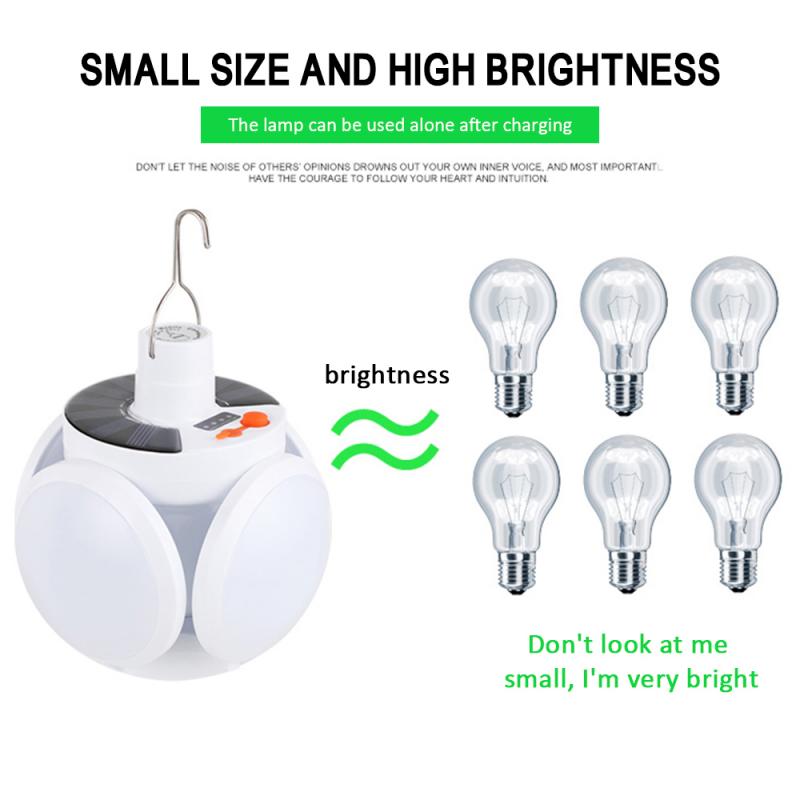 LED Portable Bulb led Hang Up Lamp 48 LED Solar Sh... – Grandado