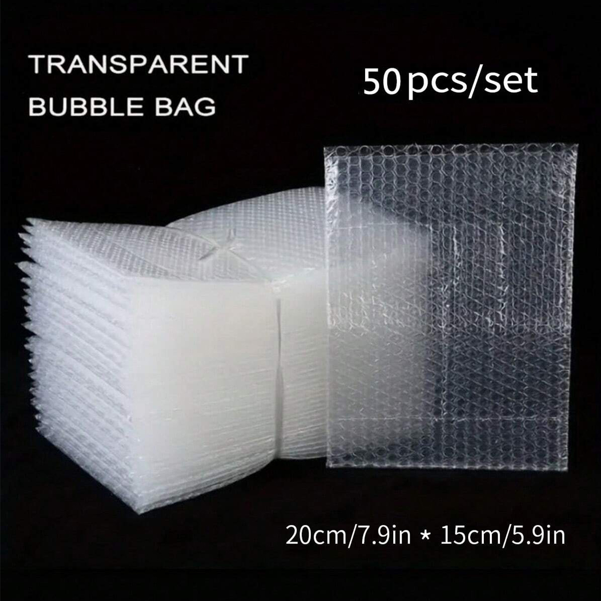 100pcs Cushion Wrap Pouches, Bubble Pouches, Bubbl... – Grandado