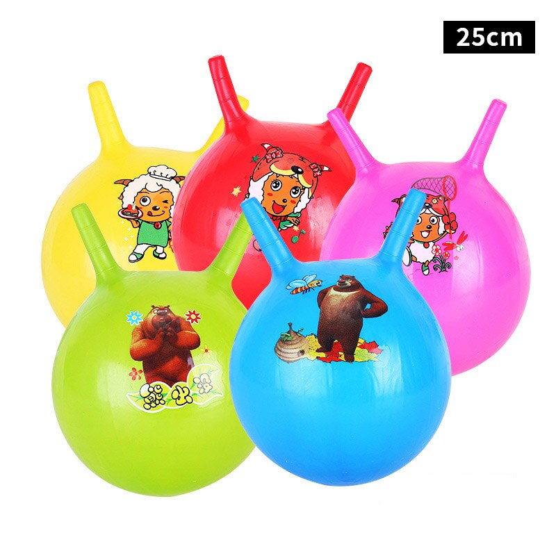 25CM Bouncing Ball toys Inflatable Cartoon Jumping... – Grandado