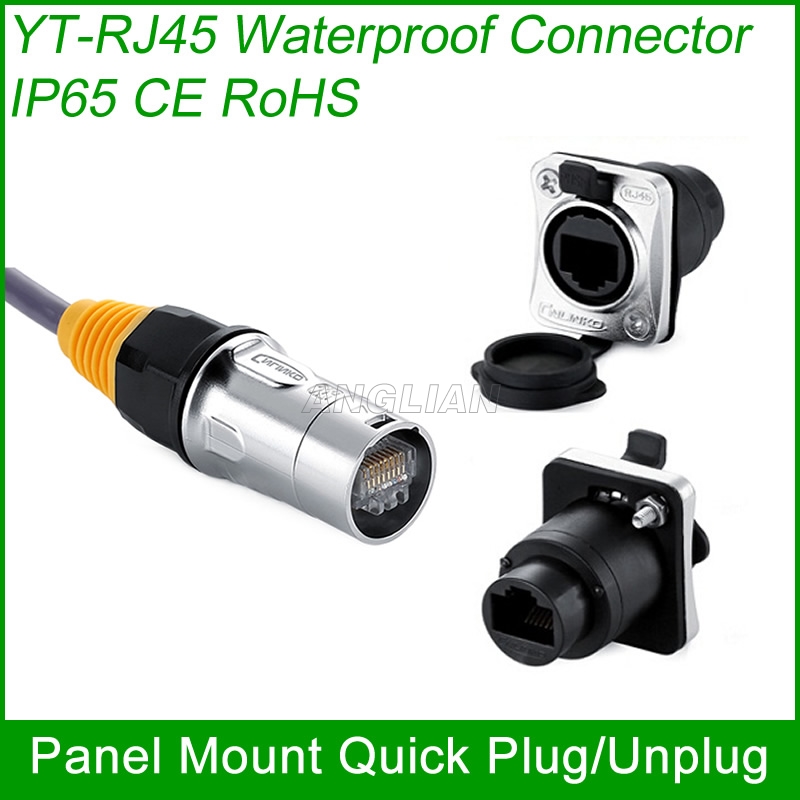 RJ45 plug socket schroef type CAT5E waterdichte co... – Grandado