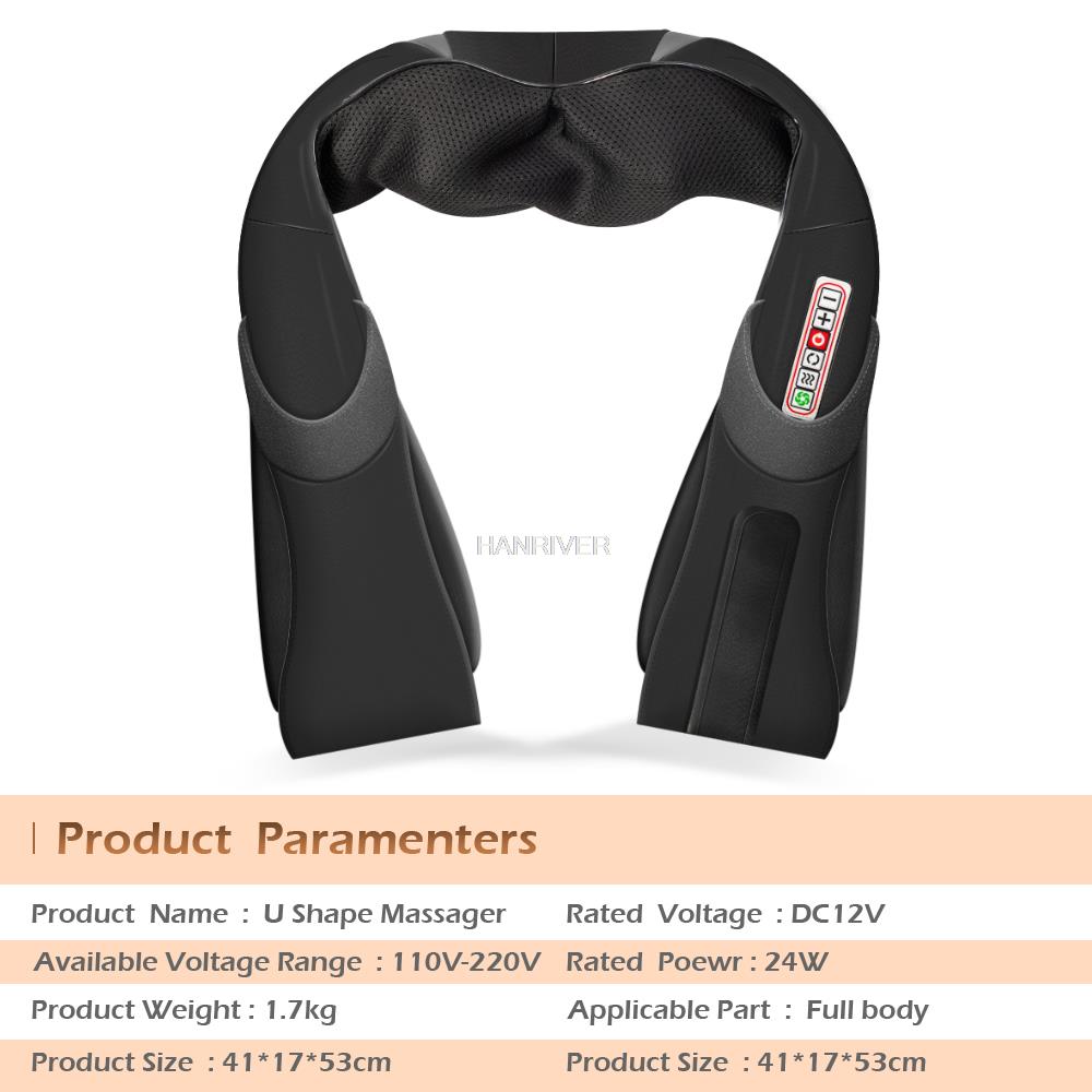 Household car electric whole body massager U-shape... – Grandado