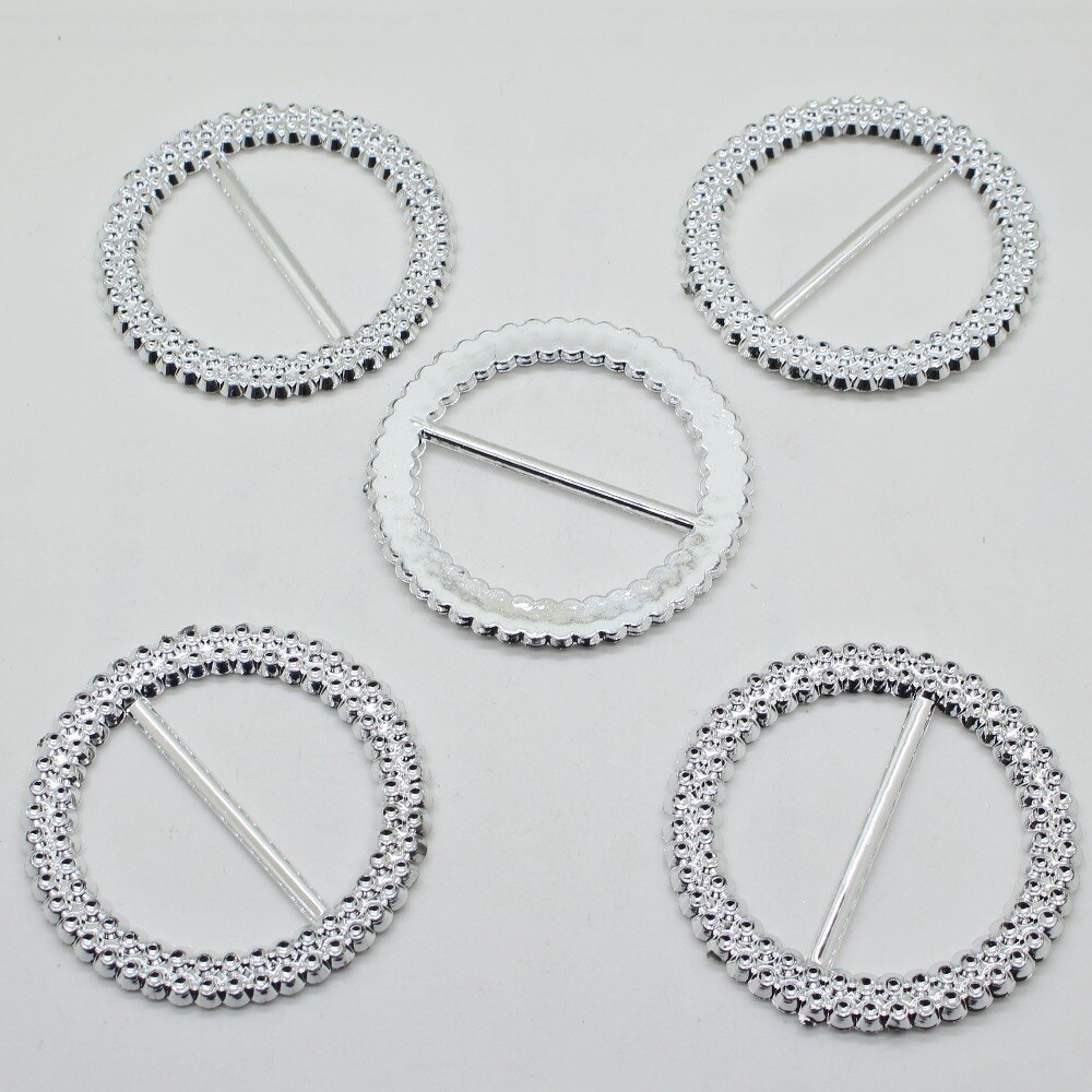 10pcs/set 65MM Plastic Durable Silver Buckles Deco... – Vicedeal