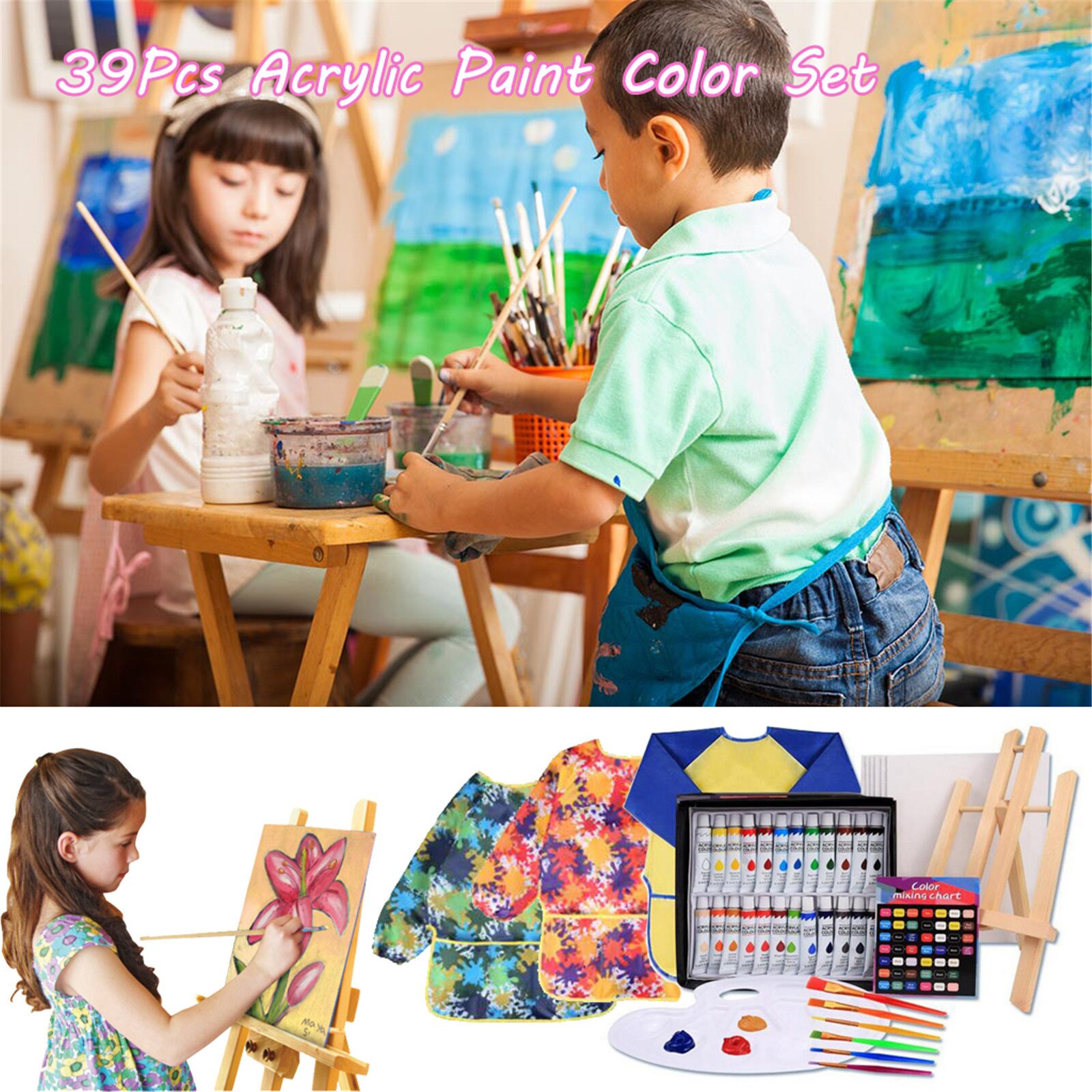 24Colors/Set Acrylic Paint Color Set Acrylic Paint... – Grandado