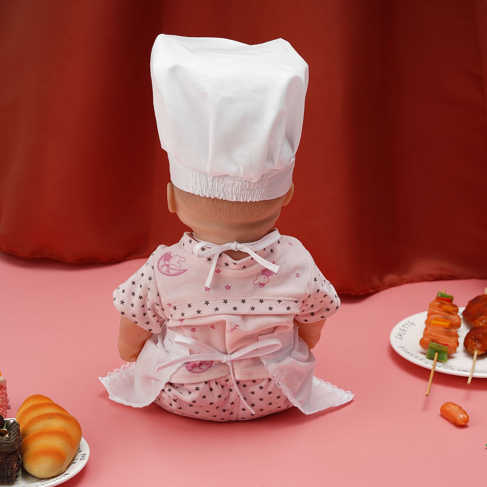 Newborn Clothes Cute Cook Uniforms Baby Boys Girls... – Grandado