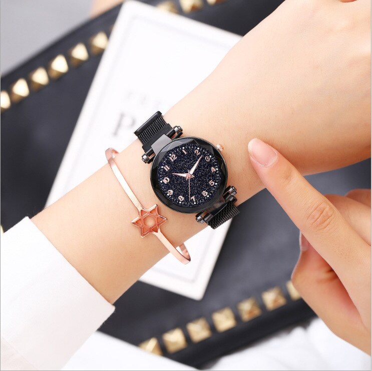Relojes de lujo para mujer, pulsera de cuarzo de a... – Grandado