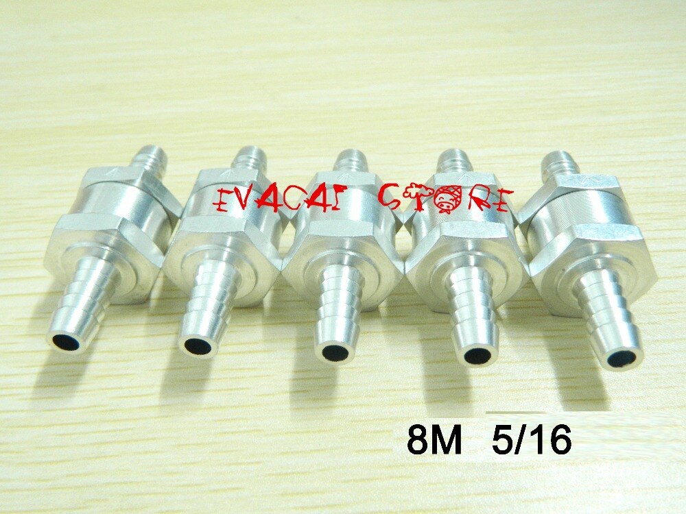 5 st envägs backventil aluminiumlegering 8mm 5/16-... – Grandado