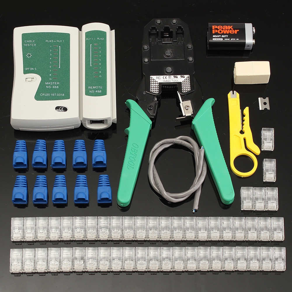 RJ45 Netzwerk Kabel Tester Ethernet Lan Tester Bau Grandado RJ45 Netzwerk Kabel Tester Ethernet Lan Tester Bau Grandado