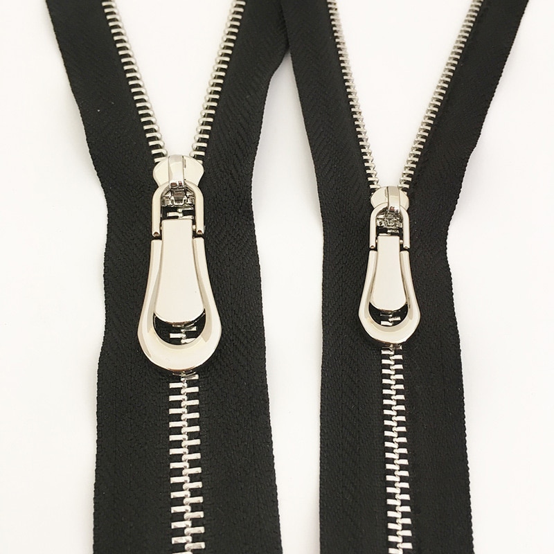 5PCS 3# 5# Metal Zipper Sliders Head Puller Tab Zi... – Vicedeal