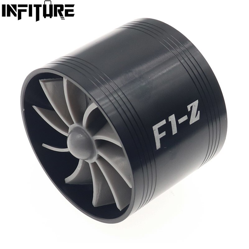Air Intake Turbo Turbo Brandstof Gas Saver Fan Zwa... – Vicedeal