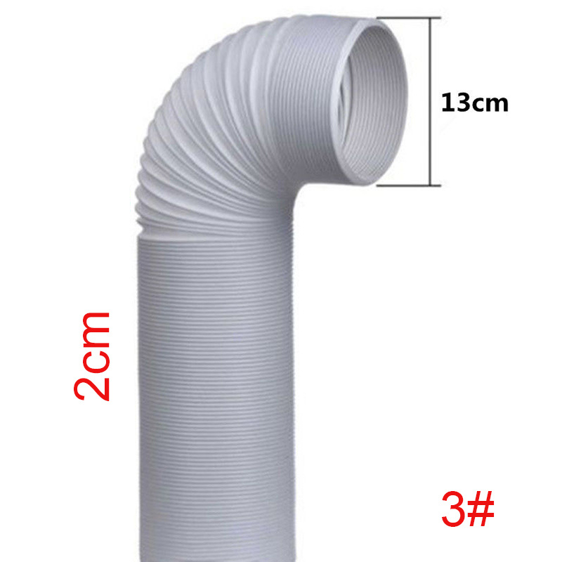 1.5M/2M Flexibele Airconditioner Uitlaatpijp Vent ... – Vicedeal